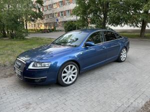 Blue Audi A6 2005 in Riga, with an engine capacity of 3.00 L and mileage of 380 thousand km for 1500 €, photo  on AUTOMOTO.COM.LV