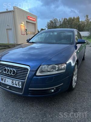 Blue Audi A6 2005 in Riga, with an engine capacity of 3.00 L and mileage of 380 thousand km for 1500 €, photo 3 on AUTOMOTO.COM.LV