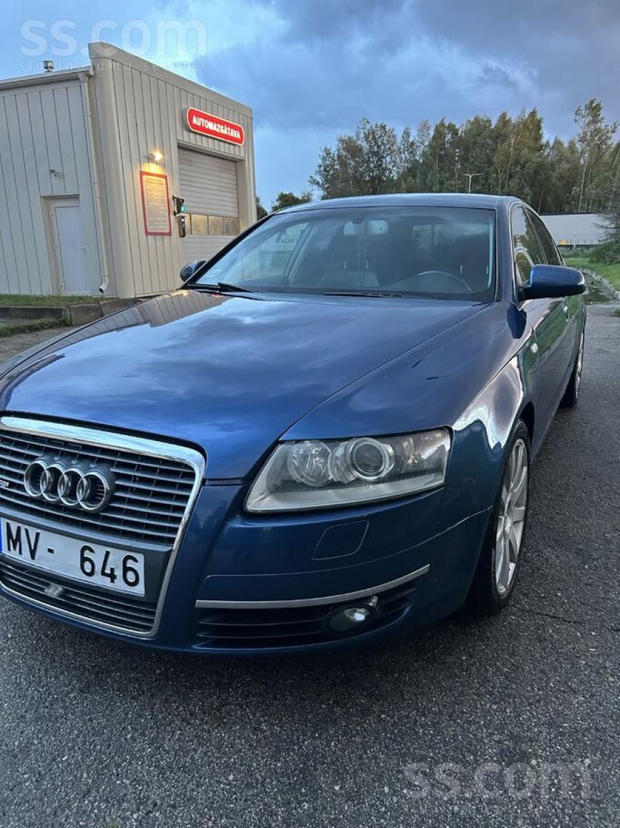 Blue Audi A6 2005 in Riga, with an engine capacity of 3.00 L and mileage of 380 thousand km for 1500 €, photo 3 on AUTOMOTO.COM.LV