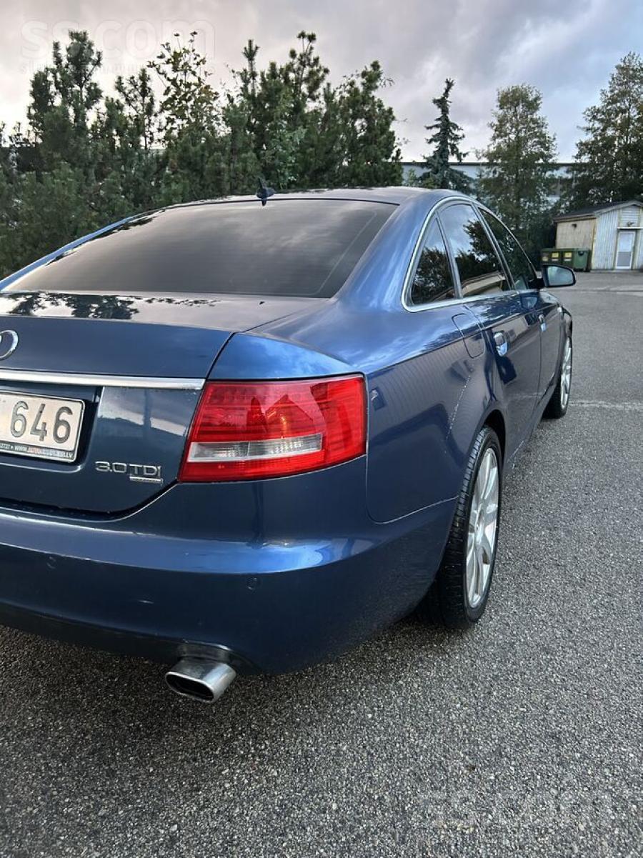 Blue Audi A6 2005 in Riga, with an engine capacity of 3.00 L and mileage of 380 thousand km for 1500 €, photo 5 on AUTOMOTO.COM.LV