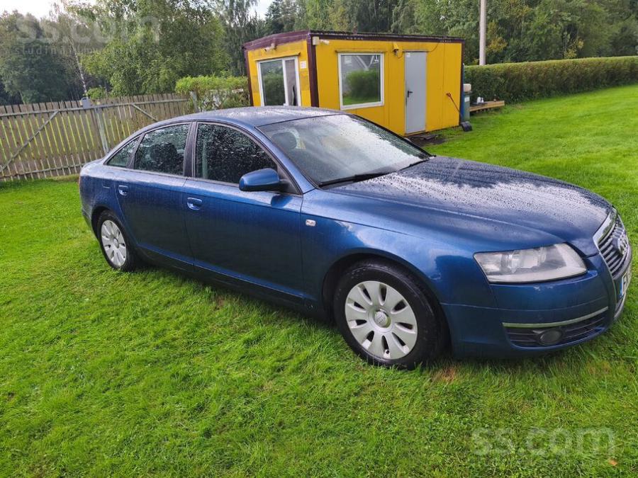 Blue Audi A6 2005 in Riga, with an engine capacity of 2.40 L and mileage of 505 thousand km for 1500 €, photo 1 on AUTOMOTO.COM.LV