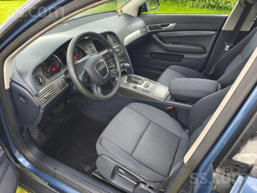 Blue Audi A6 2005 in Riga, with an engine capacity of 2.40 L and mileage of 505 thousand km for 1500 €, photo 4 on AUTOMOTO.COM.LV