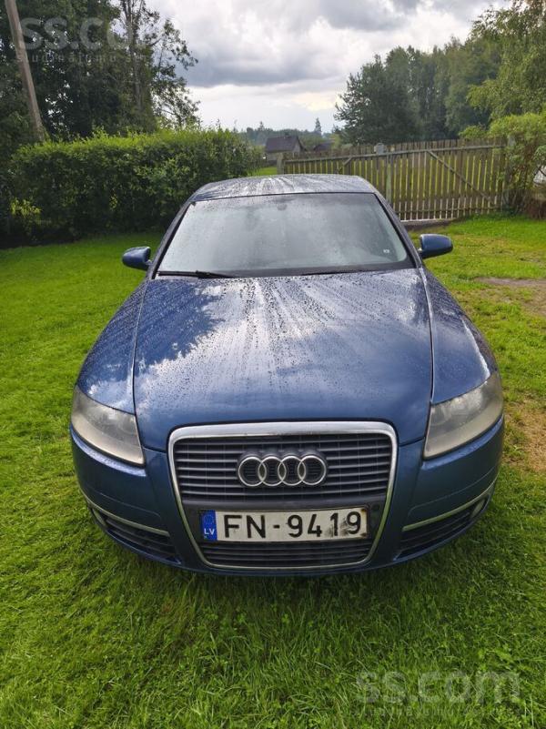 Zils Audi A6 2005 Rīga, ar dzinēja tilpumu 2.40 L un nobraukumu 505 tūkst. km par 1500 €, foto 6 vietnē AUTOMOTO.COM.LV