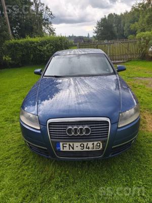 Blue Audi A6 2005 in Riga, with an engine capacity of 2.40 L and mileage of 505 thousand km for 1500 €, photo 7 on AUTOMOTO.COM.LV