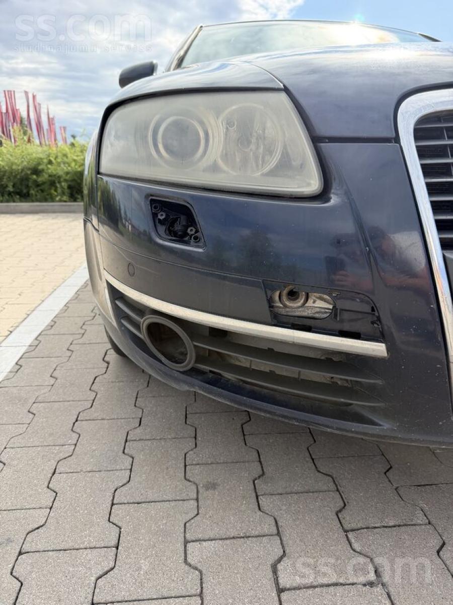 Blue Audi A6 2005 in Riga, with an engine capacity of 2.70 L and mileage of 517 thousand km for 1300 €, photo 10 on AUTOMOTO.COM.LV