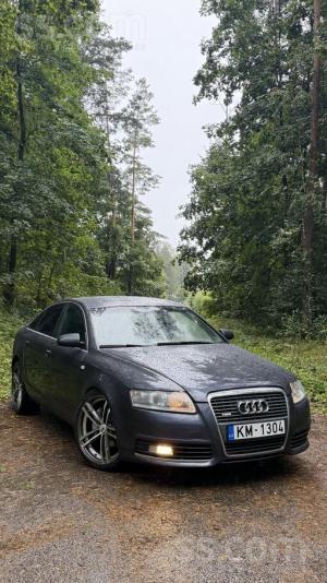 Zils Audi A6 2005 Daugavpils, ar dzinēja tilpumu 3.00 L un nobraukumu 426 tūkst. km par 3350 €, foto  vietnē AUTOMOTO.COM.LV