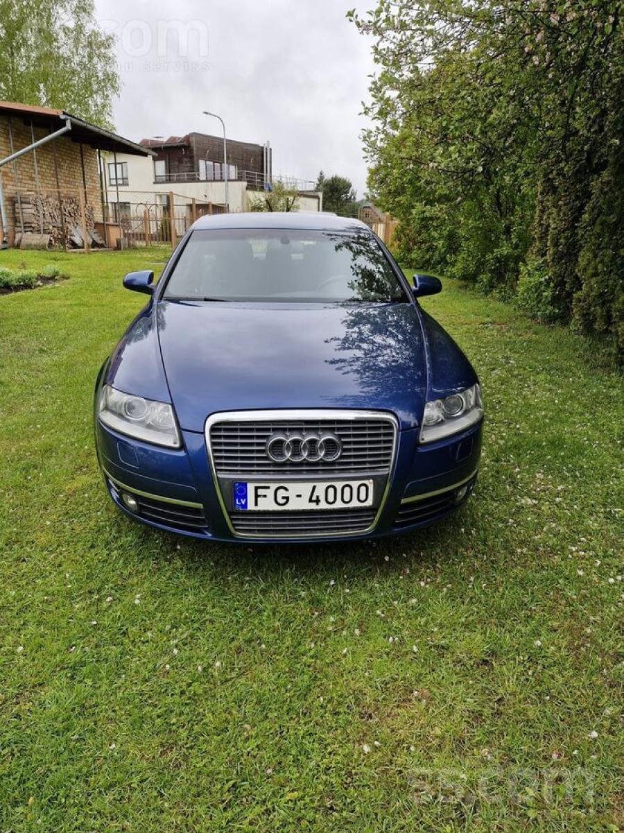 Zils Audi A6 2006 Rīga, ar dzinēja tilpumu 2.00 L un nobraukumu 203 tūkst. km par 3200 €, foto 1 vietnē AUTOMOTO.COM.LV