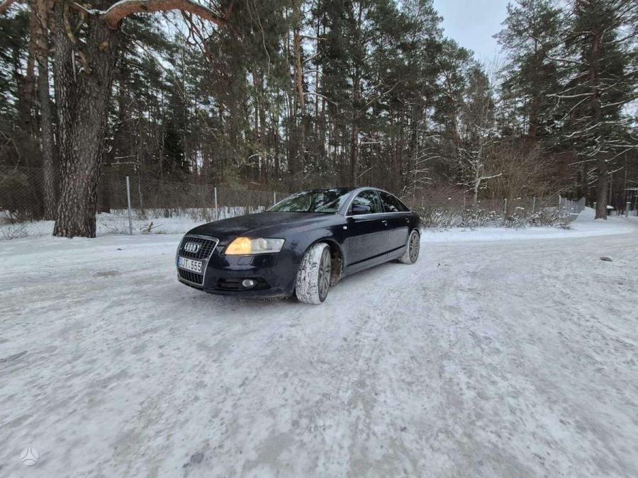 Blue Audi A6 2006 in Kaunas, with an engine capacity of 2.70 L and mileage of 335 thousand km for 1700 €, photo 1 on AUTOMOTO.COM.LV