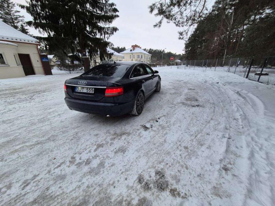 Blue Audi A6 2006 in Kaunas, with an engine capacity of 2.70 L and mileage of 335 thousand km for 1700 €, photo 6 on AUTOMOTO.COM.LV