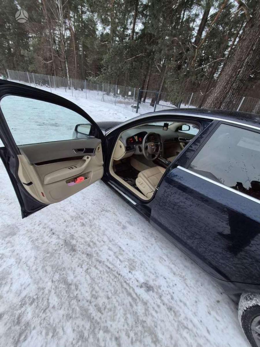 Blue Audi A6 2006 in Kaunas, with an engine capacity of 2.70 L and mileage of 335 thousand km for 1700 €, photo 7 on AUTOMOTO.COM.LV