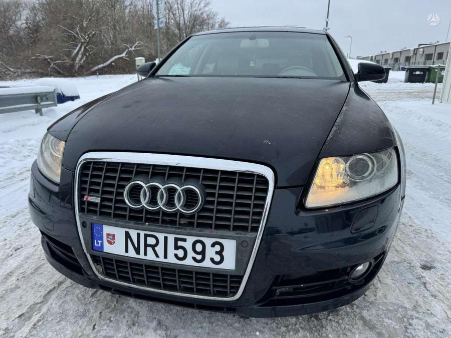Blue Audi A6 2006 in Kaunas, with an engine capacity of 2.70 L and mileage of 335 thousand km for 2450 €, photo 3 on AUTOMOTO.COM.LV