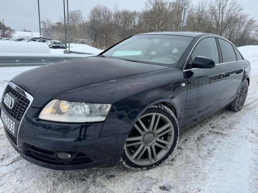 Blue Audi A6 2006 in Kaunas, with an engine capacity of 2.70 L and mileage of 335 thousand km for 2450 €, photo 4 on AUTOMOTO.COM.LV