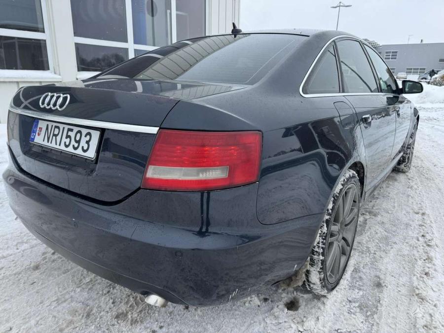 Blue Audi A6 2006 in Kaunas, with an engine capacity of 2.70 L and mileage of 335 thousand km for 2450 €, photo 11 on AUTOMOTO.COM.LV