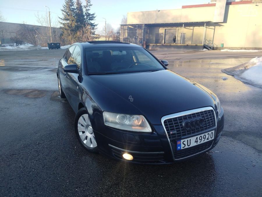Blue Audi A6 2006 in Siauliai, with an engine capacity of 2.00 L and mileage of 325 thousand km for 3800 €, photo 1 on AUTOMOTO.COM.LV