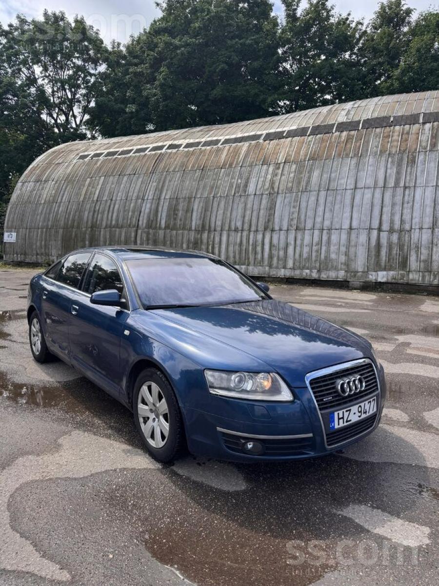 Blue Audi A6 2006 in Riga, with an engine capacity of 3.20 L and mileage of 220 thousand km for 1500 €, photo 3 on AUTOMOTO.COM.LV
