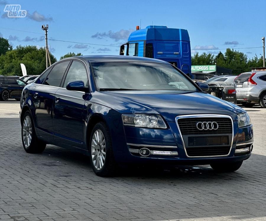 Zils Audi A6 2006 Kretinga, ar dzinēja tilpumu 2.00 L un nobraukumu 268 tūkst. km par 4000 €, foto 4 vietnē AUTOMOTO.COM.LV