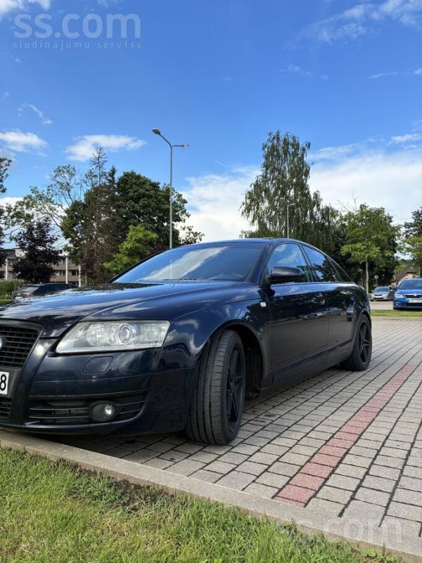 Blue Audi A6 2006 in Riga, with an engine capacity of 2.70 L and mileage of 344 thousand km for 3400 €, photo 1 on AUTOMOTO.COM.LV
