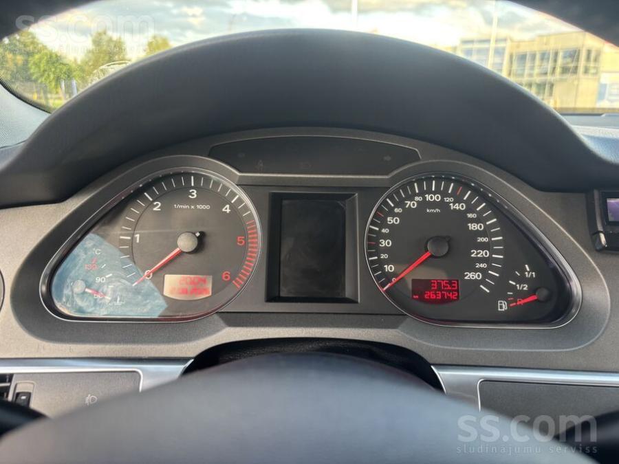 Синий Ауди А6 2006 в Огре, объемом двигателя 2.70 л и пробегом 264 тыс. км за 2799 €, фото 26 на AUTOMOTO.COM.LV