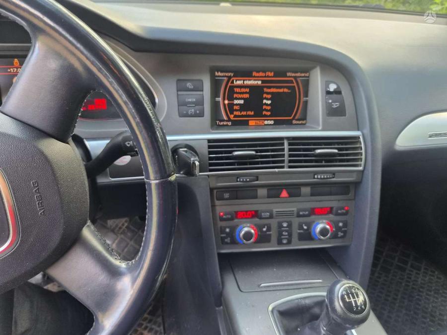 Zils Audi A6 2006 Mažeikiai, ar dzinēja tilpumu 2.39 L un nobraukumu 257 tūkst. km par 1800 €, foto 7 vietnē AUTOMOTO.COM.LV