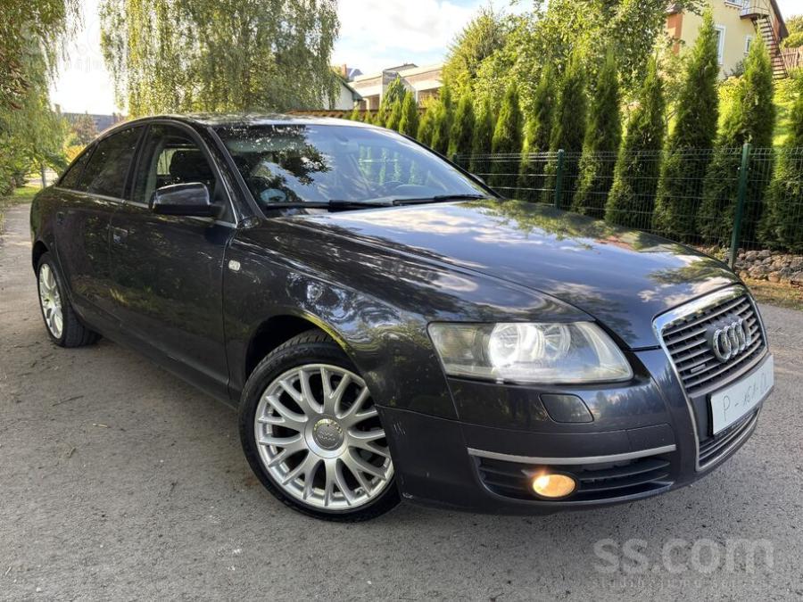 Blue Audi A6 2006 in Bauska, with an engine capacity of 2.70 L and mileage of 325 thousand km for 2300 €, photo 4 on AUTOMOTO.COM.LV