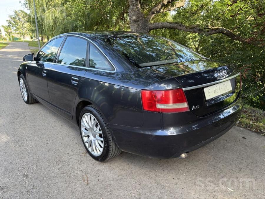 Blue Audi A6 2006 in Bauska, with an engine capacity of 2.70 L and mileage of 325 thousand km for 2300 €, photo 6 on AUTOMOTO.COM.LV