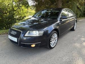 Blue Audi A6 2006 in Bauska, with an engine capacity of 2.70 L and mileage of 325 thousand km for 2300 €, photo 8 on AUTOMOTO.COM.LV