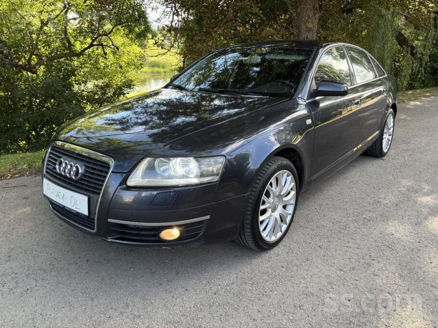 Blue Audi A6 2006 in Bauska, with an engine capacity of 2.70 L and mileage of 325 thousand km for 2300 €, photo 8 on AUTOMOTO.COM.LV
