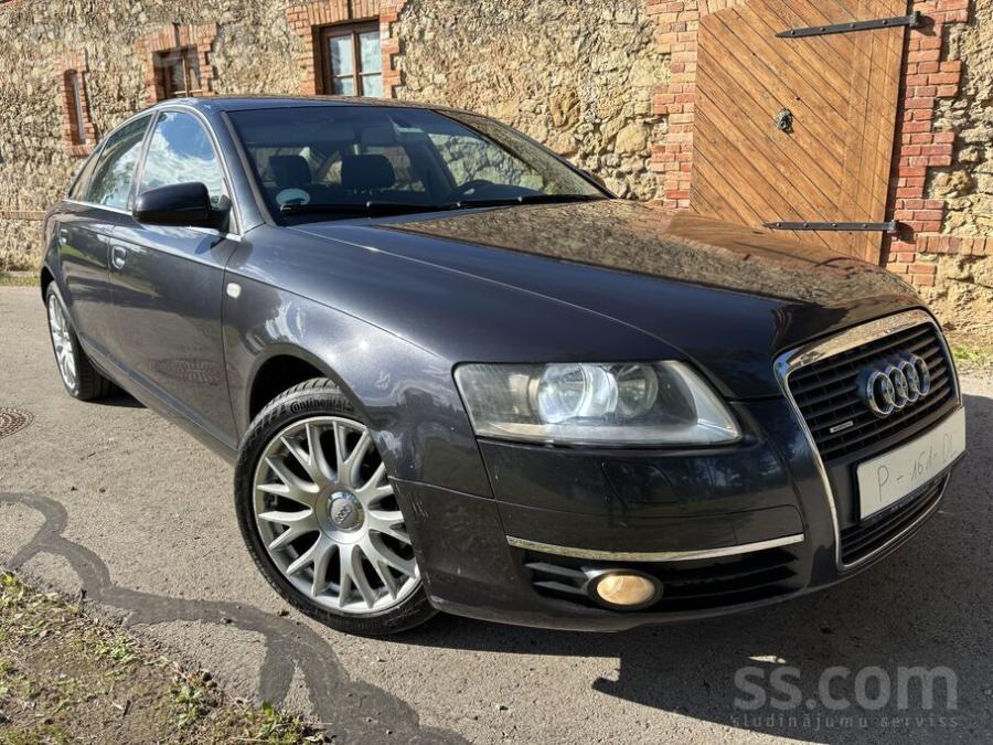 Blue Audi A6 2006 in Bauska, with an engine capacity of 2.70 L and mileage of 325 thousand km for 2300 €, photo 11 on AUTOMOTO.COM.LV