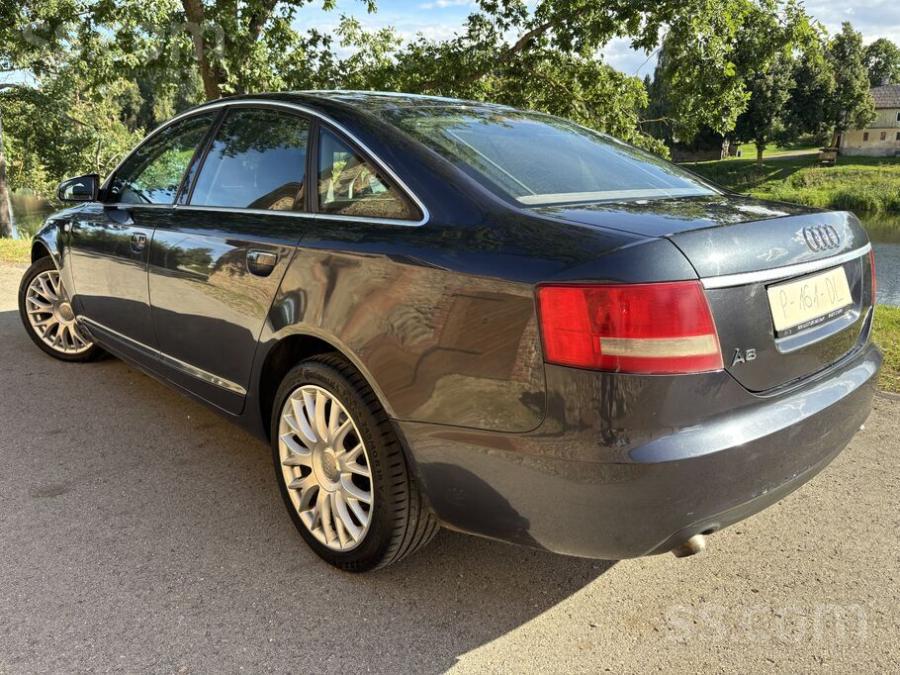 Blue Audi A6 2006 in Bauska, with an engine capacity of 2.70 L and mileage of 325 thousand km for 2300 €, photo 12 on AUTOMOTO.COM.LV