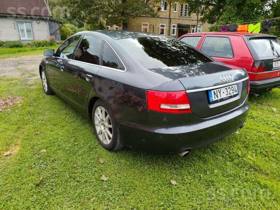 Blue Audi A6 2006 in Riga, with an engine capacity of 2.40 L and mileage of 494 thousand km for 2900 €, photo 4 on AUTOMOTO.COM.LV