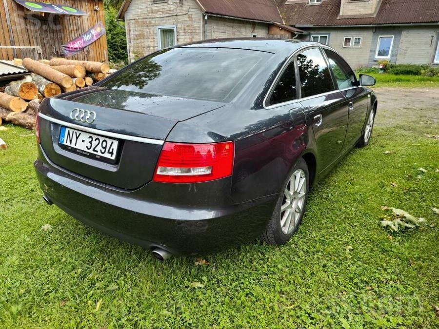 Blue Audi A6 2006 in Riga, with an engine capacity of 2.40 L and mileage of 494 thousand km for 2900 €, photo 5 on AUTOMOTO.COM.LV