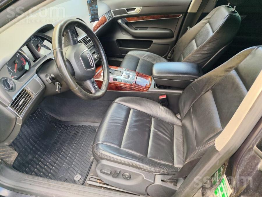 Blue Audi A6 2006 in Riga, with an engine capacity of 2.40 L and mileage of 494 thousand km for 2900 €, photo 6 on AUTOMOTO.COM.LV