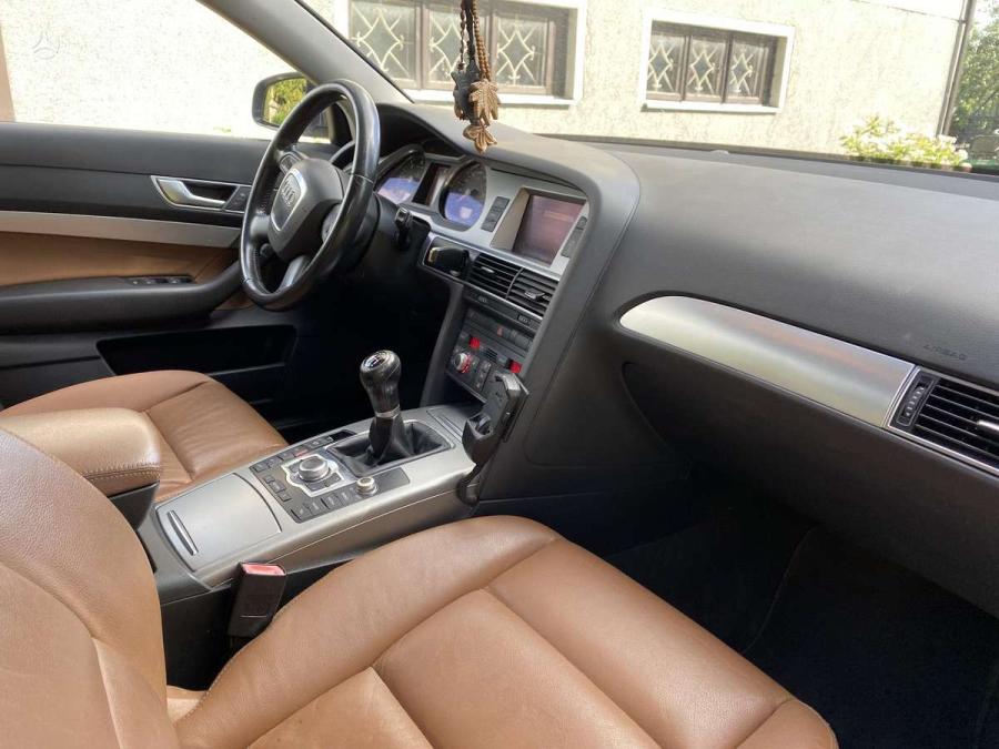 Синий Ауди А6 2006 в Шяуляй, объемом двигателя 1.97 л и пробегом 240 тыс. км за 3999 €, фото 10 на AUTOMOTO.COM.LV