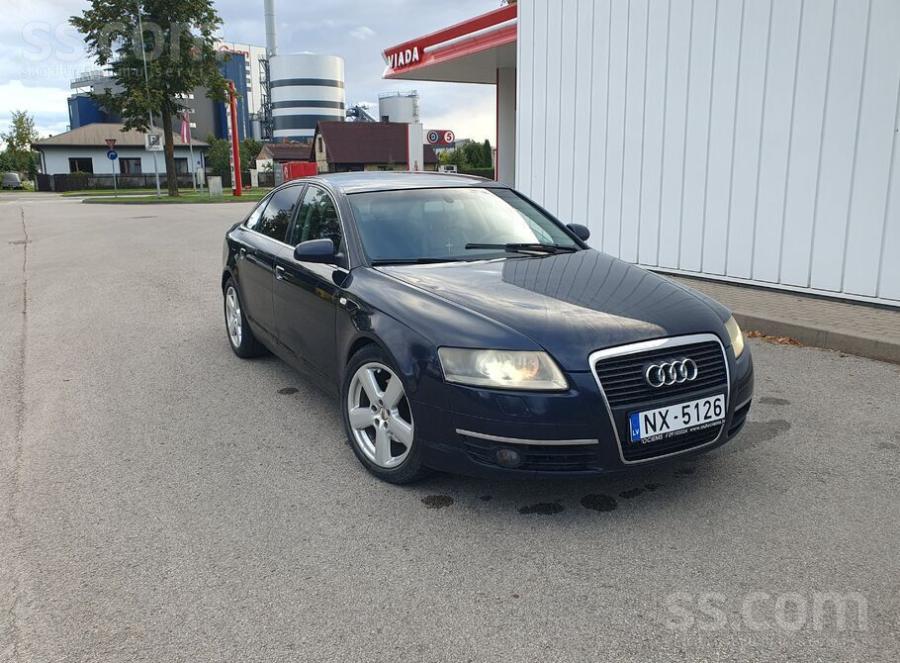 Zils Audi A6 2006 Jelgava, ar dzinēja tilpumu 2.00 L un nobraukumu 269 tūkst. km par 1750 €, foto 1 vietnē AUTOMOTO.COM.LV