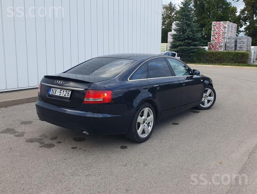 Zils Audi A6 2006 Jelgava, ar dzinēja tilpumu 2.00 L un nobraukumu 269 tūkst. km par 1750 €, foto 5 vietnē AUTOMOTO.COM.LV