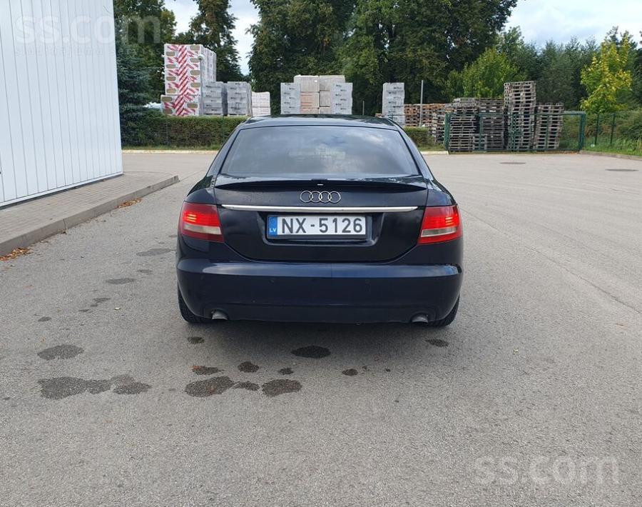 Zils Audi A6 2006 Jelgava, ar dzinēja tilpumu 2.00 L un nobraukumu 269 tūkst. km par 1750 €, foto 9 vietnē AUTOMOTO.COM.LV