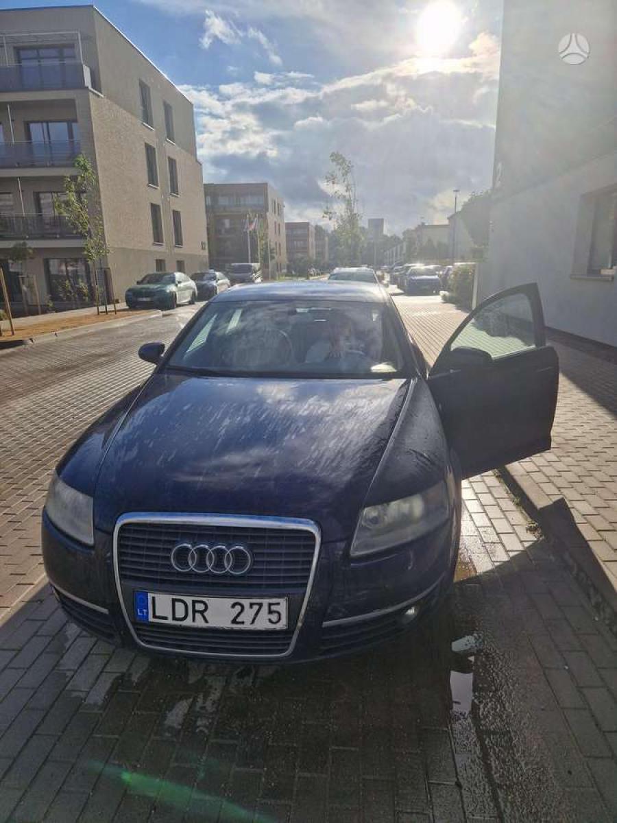 Zils Audi A6 2006 Kauņa, ar dzinēja tilpumu 2.70 L un nobraukumu 322 tūkst. km par 980 €, foto 3 vietnē AUTOMOTO.COM.LV