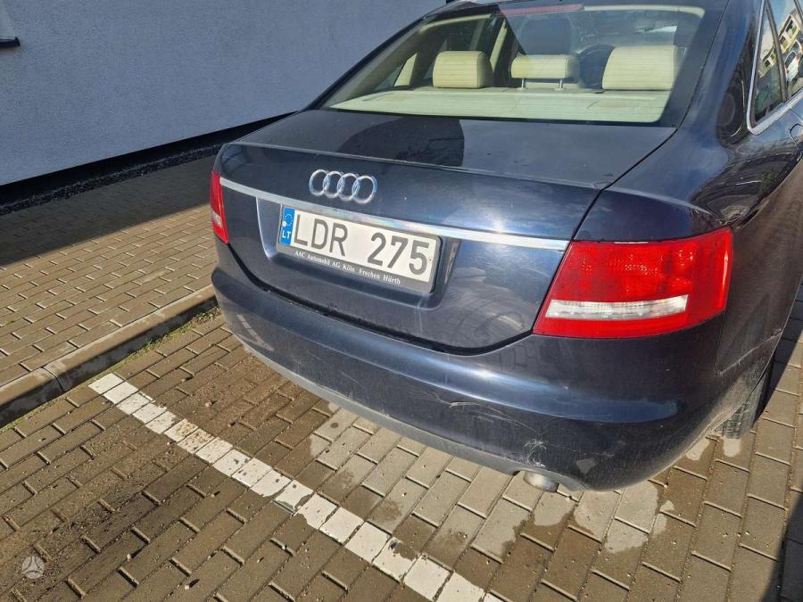 Zils Audi A6 2006 Kauņa, ar dzinēja tilpumu 2.70 L un nobraukumu 322 tūkst. km par 980 €, foto 4 vietnē AUTOMOTO.COM.LV