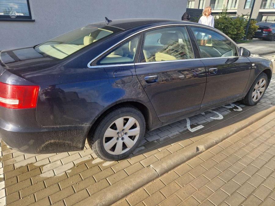 Zils Audi A6 2006 Kauņa, ar dzinēja tilpumu 2.70 L un nobraukumu 322 tūkst. km par 980 €, foto 6 vietnē AUTOMOTO.COM.LV