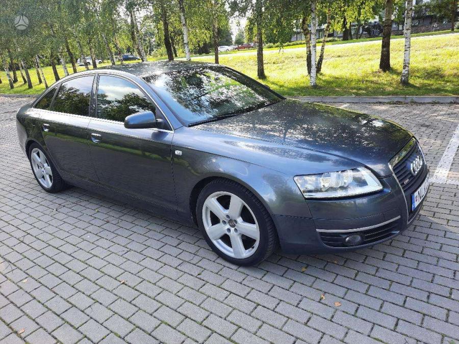 Zils Audi A6 2006 Panevēža, ar dzinēja tilpumu 1.97 L un nobraukumu 401 tūkst. km par 4000 €, foto 3 vietnē AUTOMOTO.COM.LV