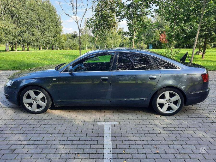 Zils Audi A6 2006 Panevēža, ar dzinēja tilpumu 1.97 L un nobraukumu 401 tūkst. km par 4000 €, foto 5 vietnē AUTOMOTO.COM.LV