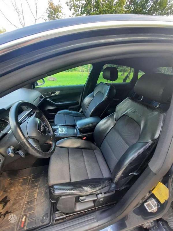 Blue Audi A6 2006 in Panevezys, with an engine capacity of 1.97 L and mileage of 401 thousand km for 4000 €, photo 9 on AUTOMOTO.COM.LV