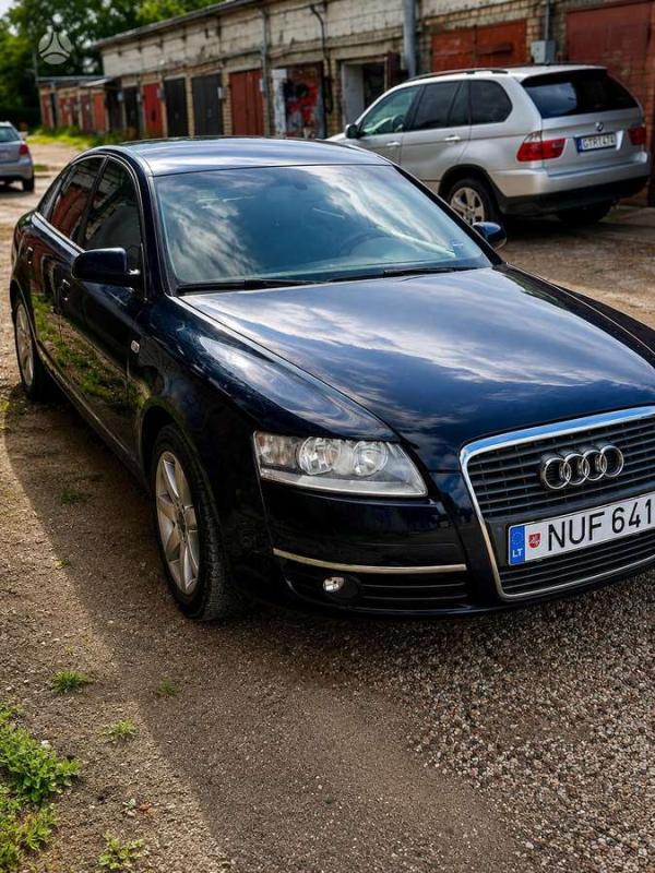 Blue Audi A6 2006 in Alytus, with an engine capacity of 2.39 L and mileage of 360 thousand km for 1500 €, photo 1 on AUTOMOTO.COM.LV