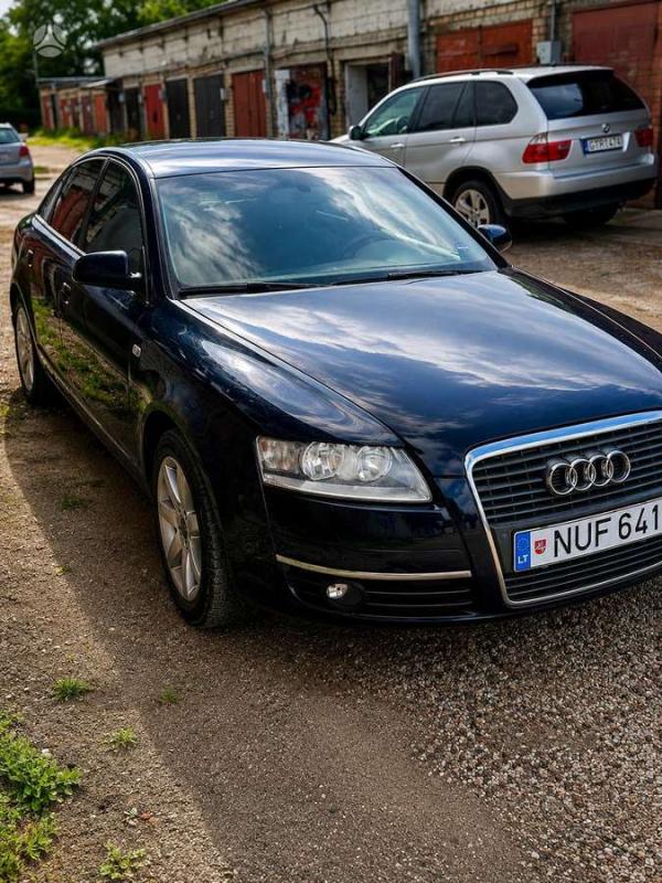Blue Audi A6 2006 in Alytus, with an engine capacity of 2.39 L and mileage of 360 thousand km for 1500 €, photo 4 on AUTOMOTO.COM.LV