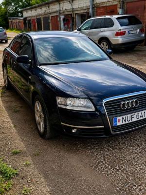 Zils Audi A6 2006 Alīta, ar dzinēja tilpumu 2.39 L un nobraukumu 360 tūkst. km par 1500 €, foto 4 vietnē AUTOMOTO.COM.LV