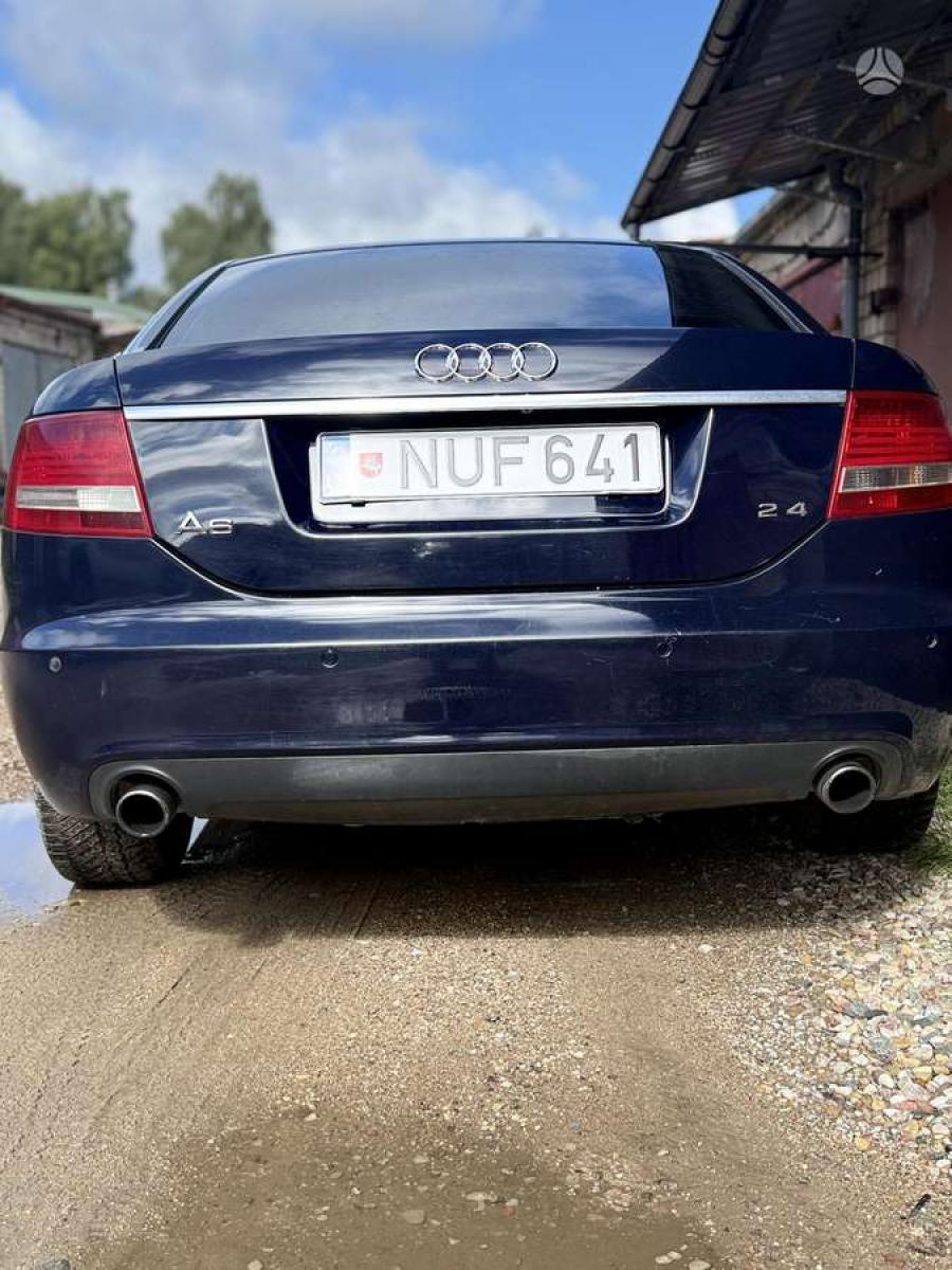 Zils Audi A6 2006 Alīta, ar dzinēja tilpumu 2.39 L un nobraukumu 360 tūkst. km par 1500 €, foto 5 vietnē AUTOMOTO.COM.LV