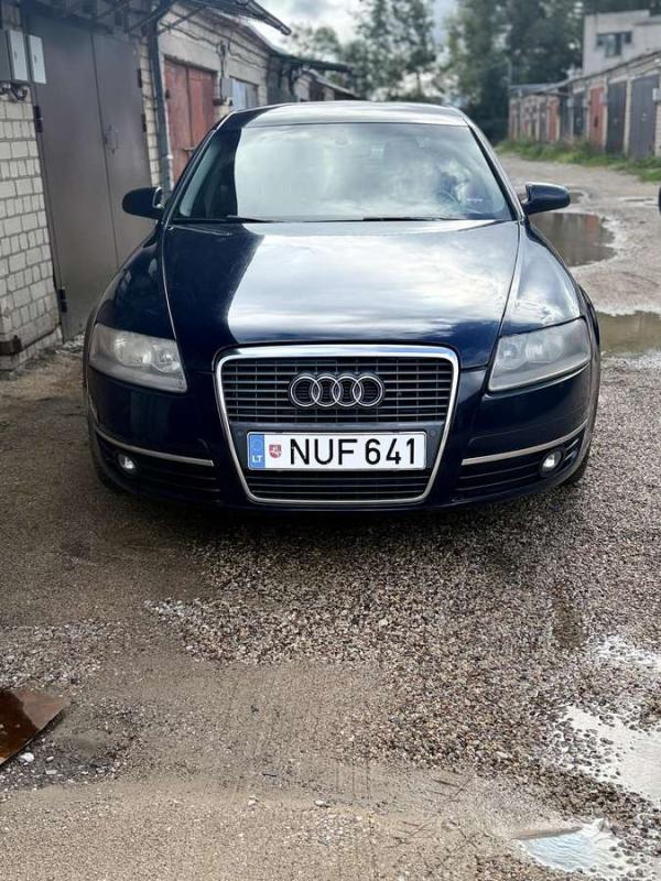 Blue Audi A6 2006 in Alytus, with an engine capacity of 2.39 L and mileage of 360 thousand km for 1500 €, photo 6 on AUTOMOTO.COM.LV