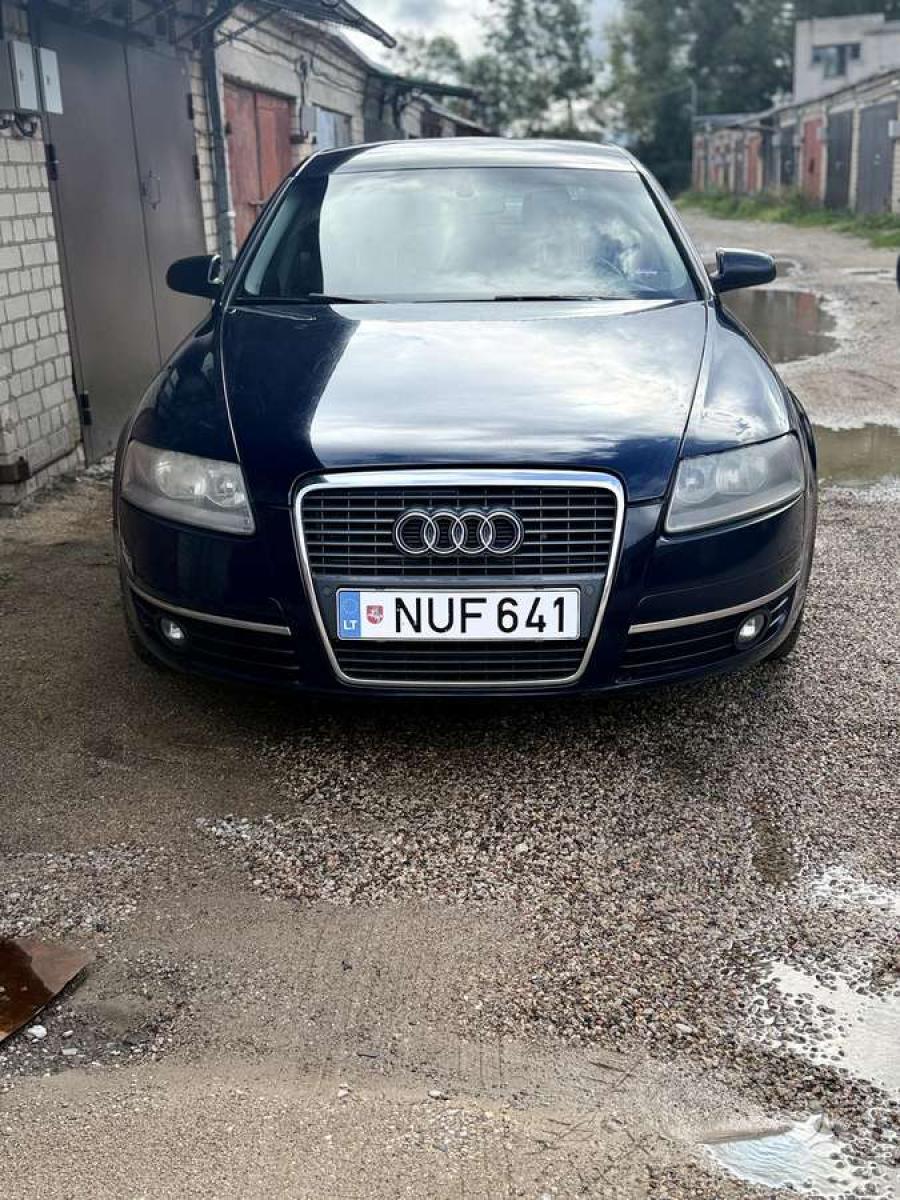 Zils Audi A6 2006 Alīta, ar dzinēja tilpumu 2.39 L un nobraukumu 360 tūkst. km par 1500 €, foto 6 vietnē AUTOMOTO.COM.LV