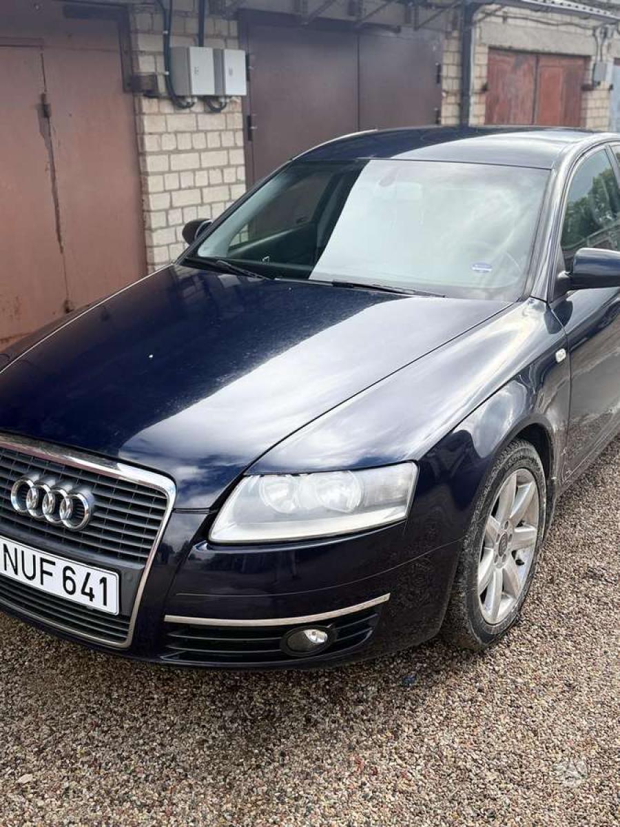 Zils Audi A6 2006 Alīta, ar dzinēja tilpumu 2.39 L un nobraukumu 360 tūkst. km par 1500 €, foto 9 vietnē AUTOMOTO.COM.LV