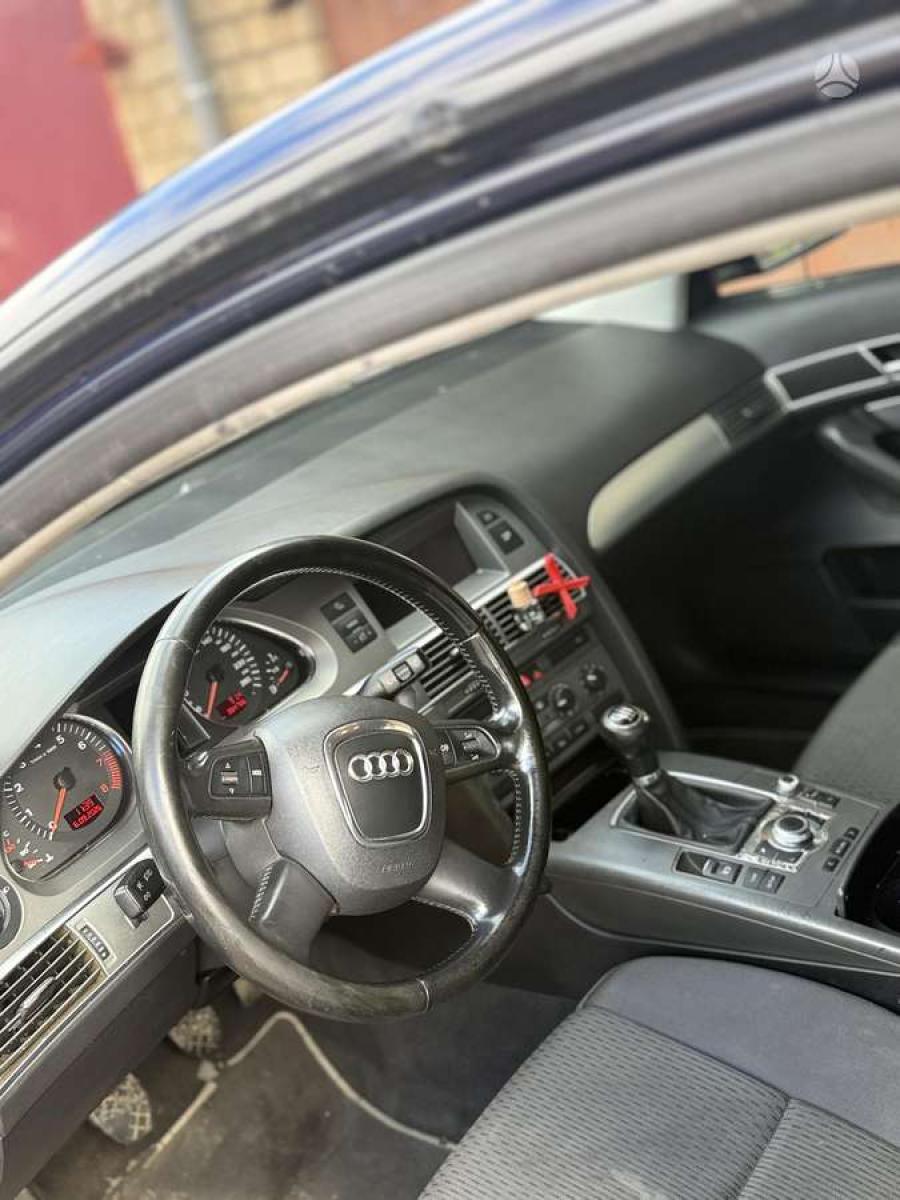 Zils Audi A6 2006 Alīta, ar dzinēja tilpumu 2.39 L un nobraukumu 360 tūkst. km par 1500 €, foto 11 vietnē AUTOMOTO.COM.LV